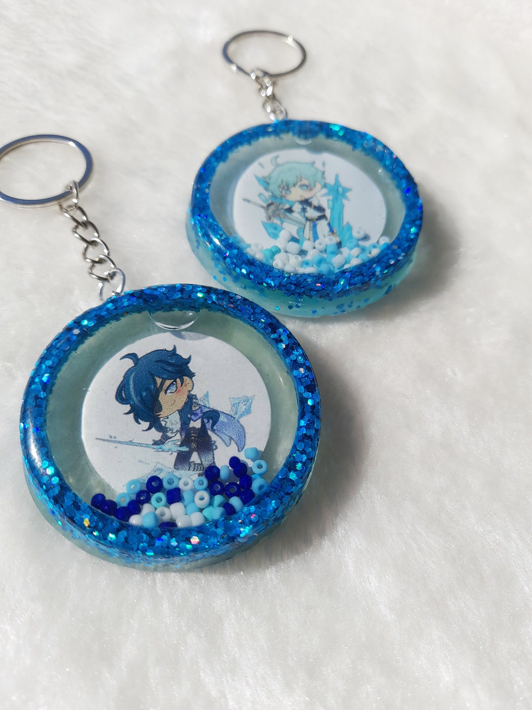 Genshin Impact Cryo 4 Stars Shaker Kaeya Chongyun Nerd Gift Accessory ...