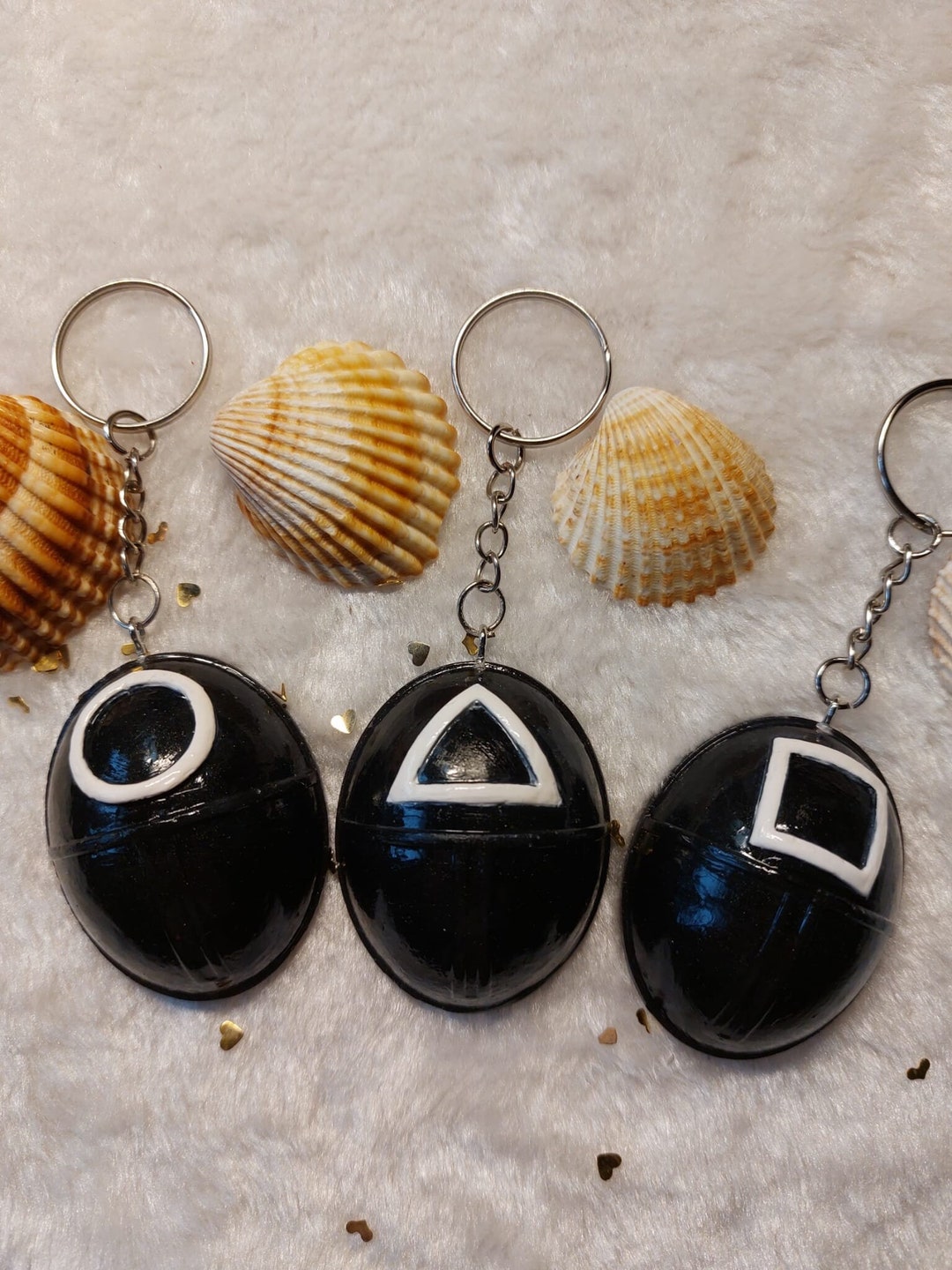 Keychains Inspired by SQUID GAME - Etsy