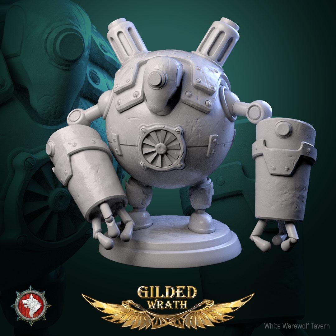 Buy Scrap Bot 1 V1 - Miniature for Dnd, DSA, Pathfinder - Figures With ...