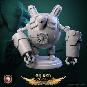Scrap Bot 1 V1 - Miniature for Dnd, DSA, Pathfinder - Figures With Base ...