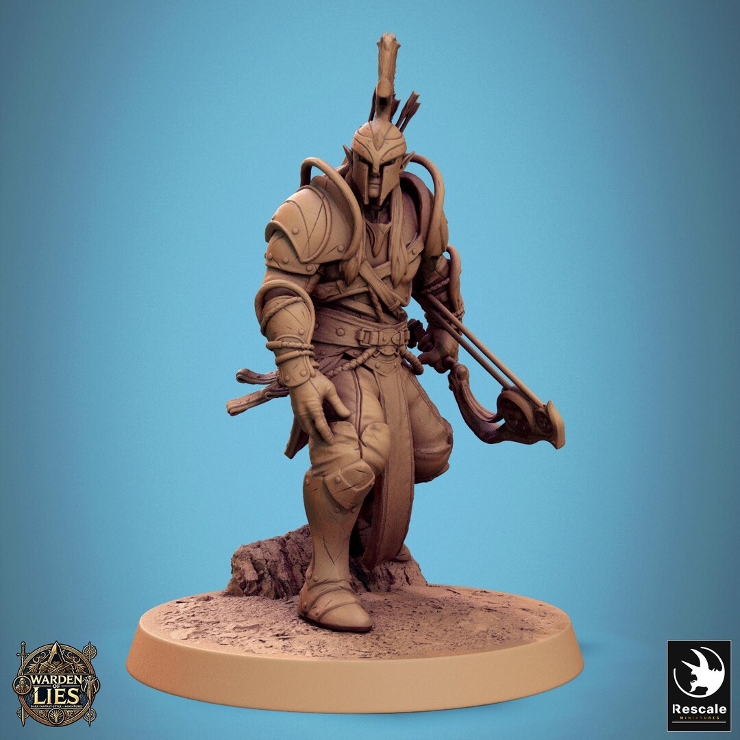 Moon Elf Sentinel Ready - Miniature for Dnd, DSA, Pathfinder, RPG ...