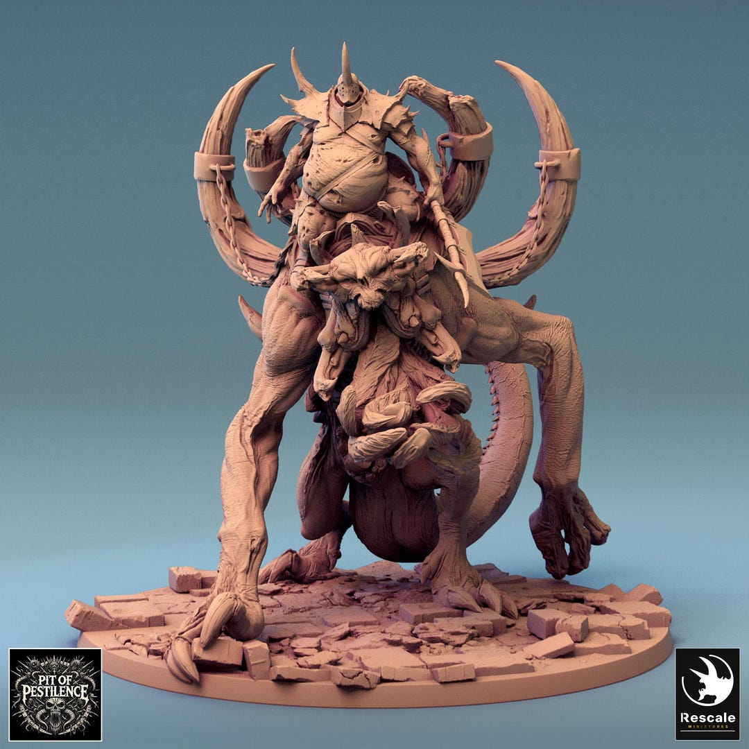 Vorathe Walk Miniature for Dnd, DSA, Pathfinder 28 Mm, 32 Mm, Resin ...