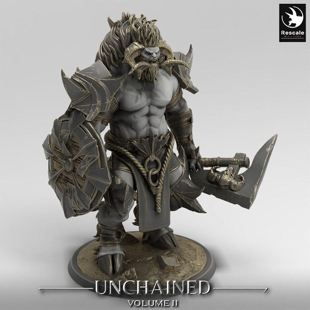 Minotaur Stand - Miniature for Dnd, DSA, Pathfinder - 28 Mm, 32 Mm ...