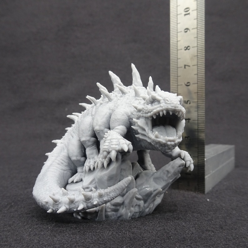 Basilisk - Monstrosity Miniature for Dnd, DSA, Pathfinder, RPG Tabletop ...