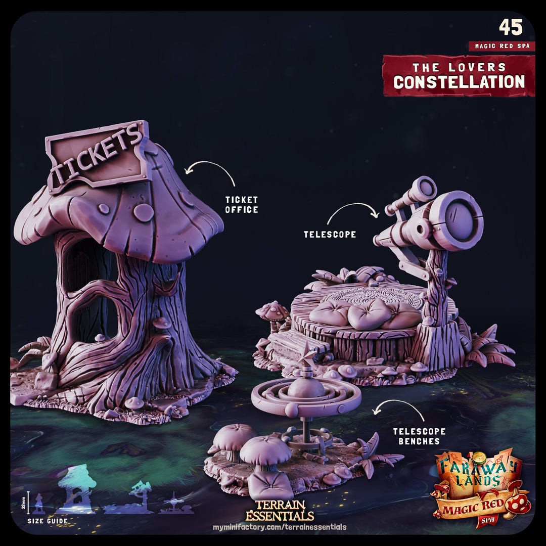 The Lovers Constellation - Miniature for Dnd DSA, Pathfinder, RPG ...