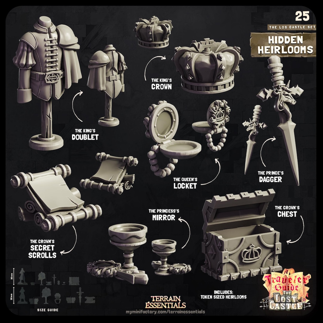 Hidden Heirlooms - Miniature for Dnd, DSA, Pathfinder, RPG Tabletop ...