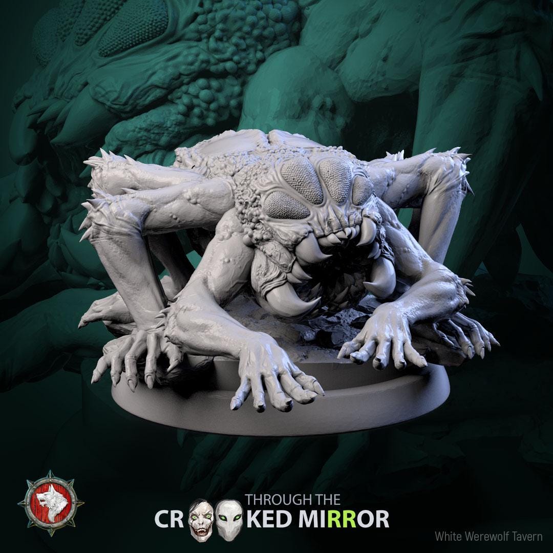 Skittering Shadow 5 - Miniature for Dnd, DSA, Pathfinder - Figure With ...