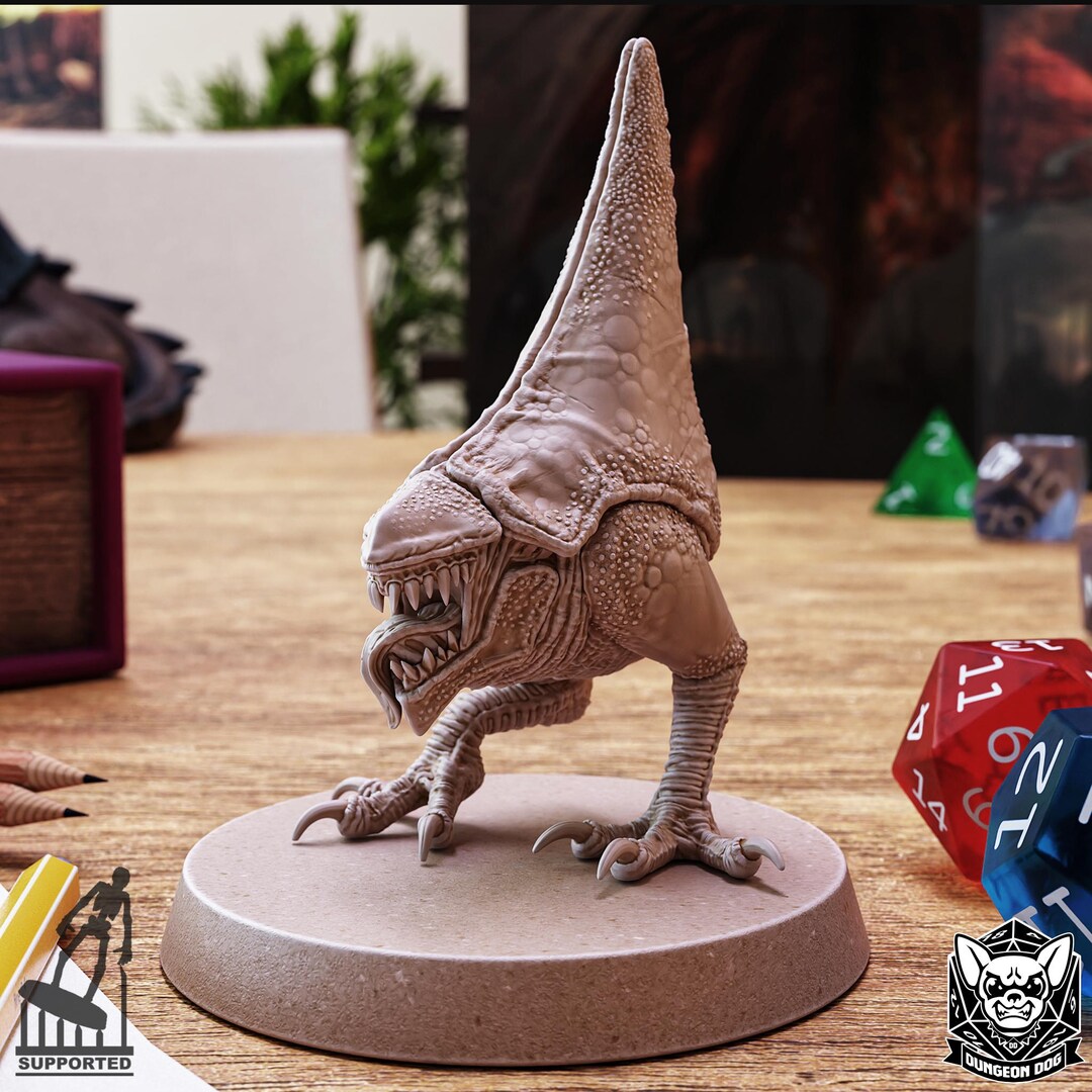 Abyssal Chicken A - Creature Miniature for Dnd, DSA, Pathfinder - 28 Mm ...