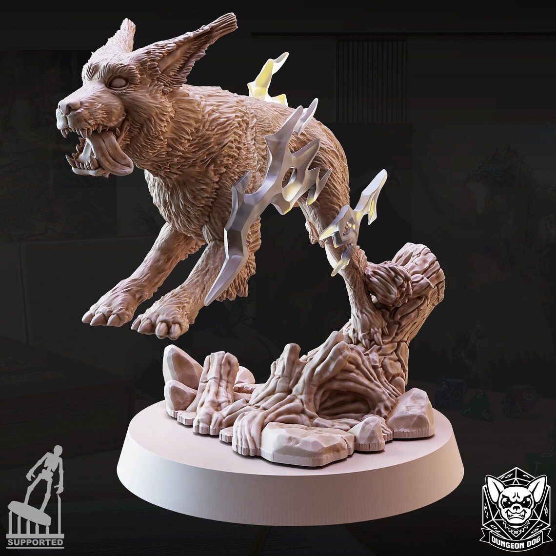 Blink-dog - 4 Miniatures Bundle for Dnd, DSA and RPG Tabletop Games ...