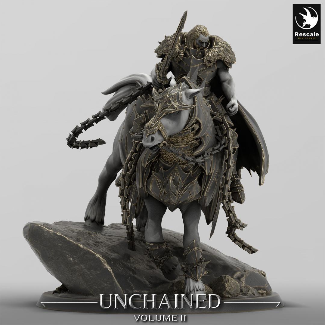 Unchained Horse Rock Miniature for Dnd, DSA, Pathfinder 28 Mm, 32 Mm ...