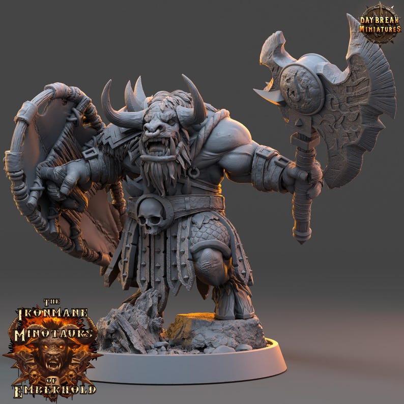 Minotaur Bundle - the Ironmane Minotaurs of Emberhold - Daybreak ...
