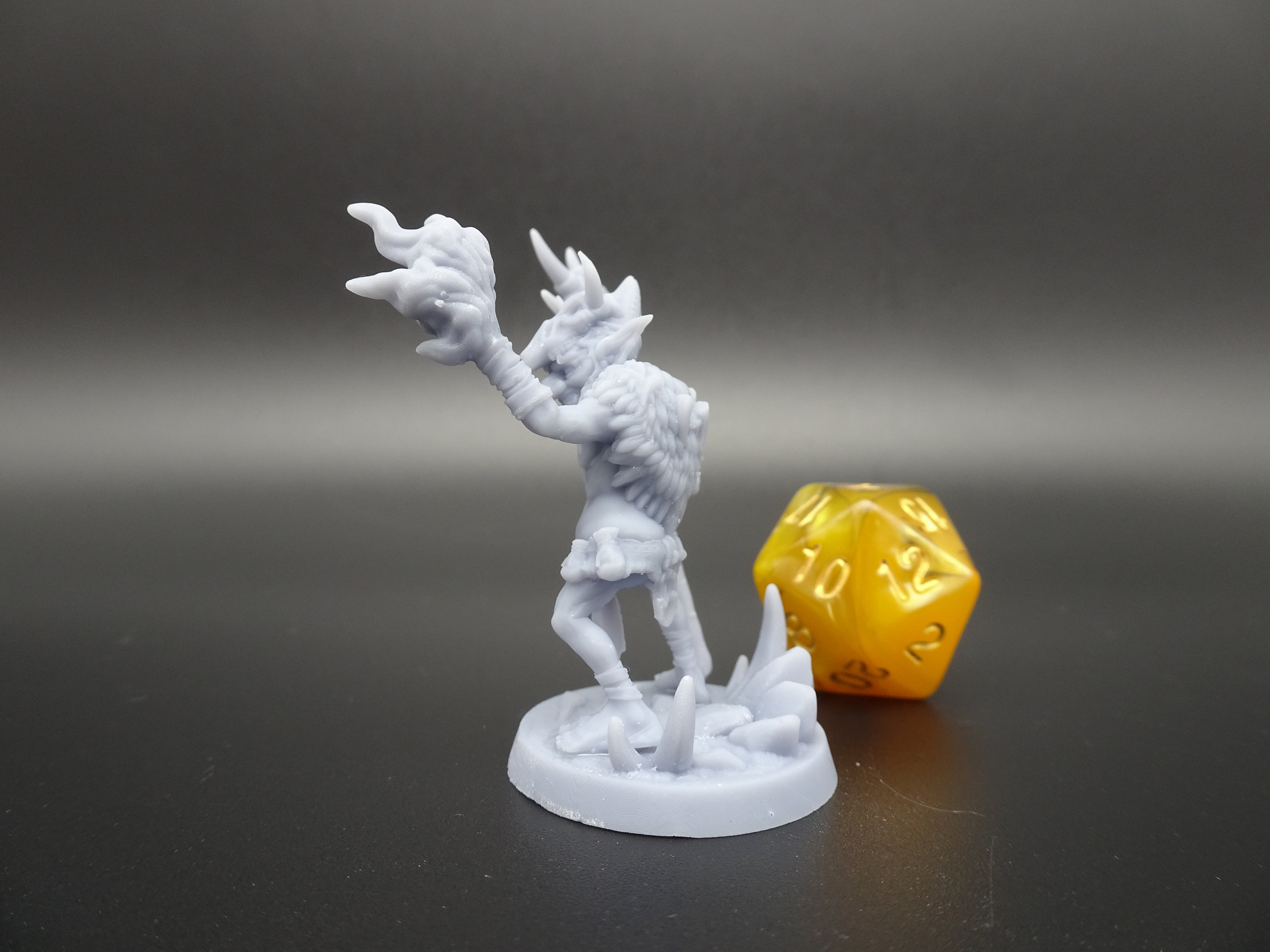 Goblin Shaman Miniature for Dnd, DSA, Pathfinder 28 Mm, 32 Mm, 36 Mm ...