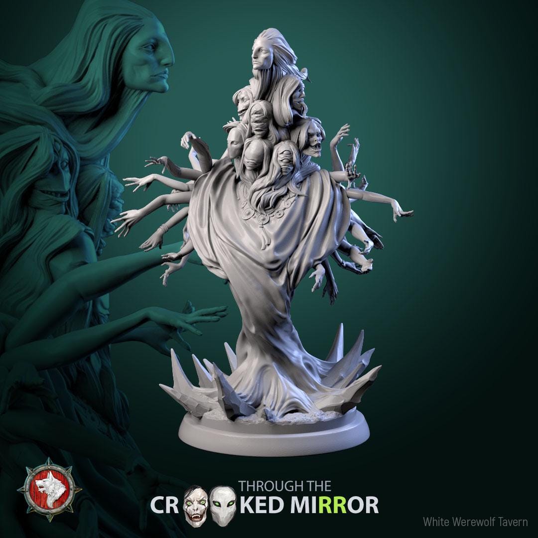 Phantom Waltzer 1 Miniature for Dnd, DSA, Pathfinder 32 Mm Figure With ...