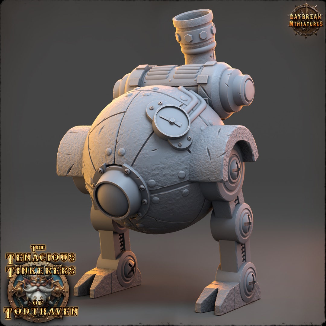 Steam Walker 3 - Miniature for Dnd, DSA, Pathfinder - 28 Mm, 32 Mm ...