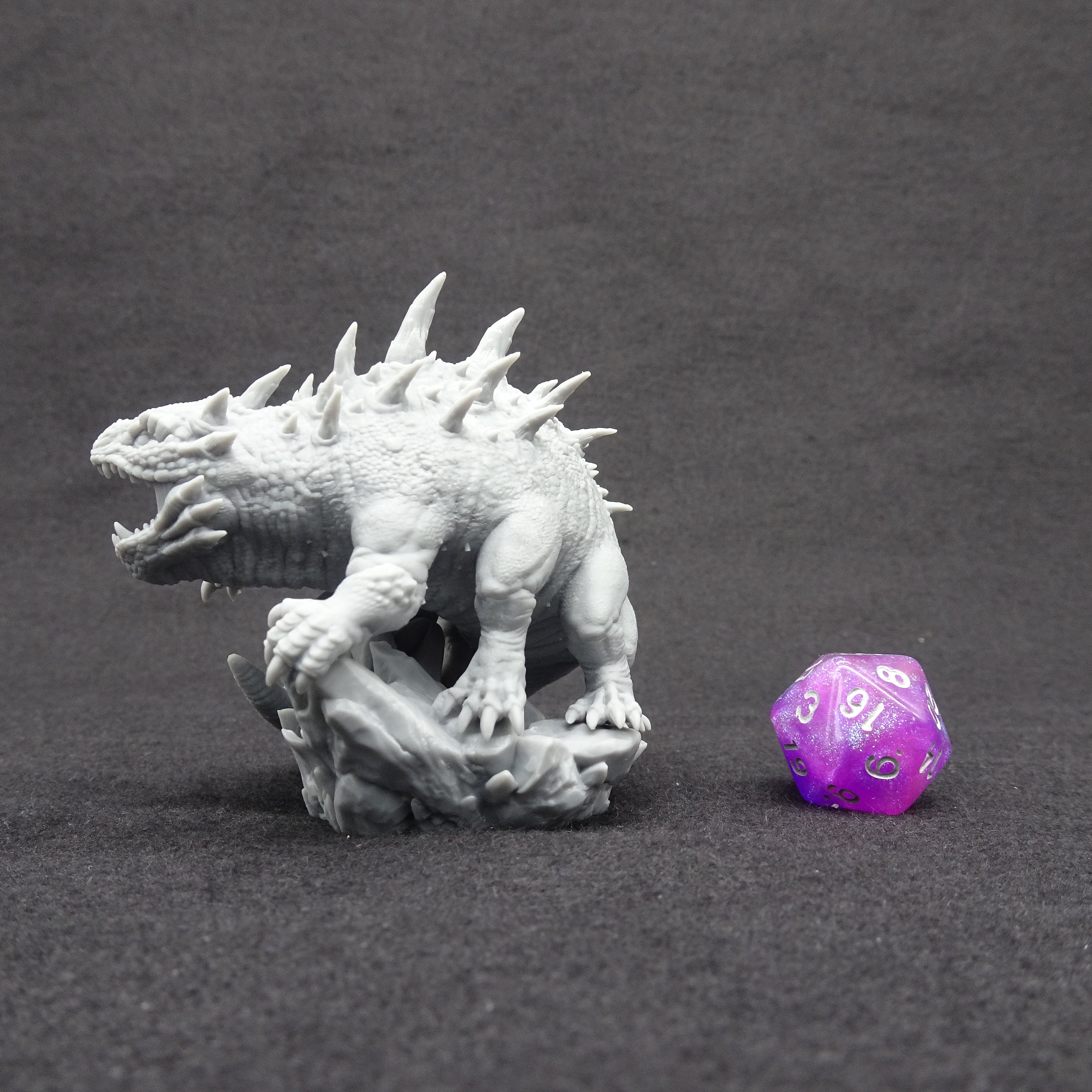 Basilisk - Monstrosity Miniature for Dnd, DSA, Pathfinder, RPG Tabletop ...