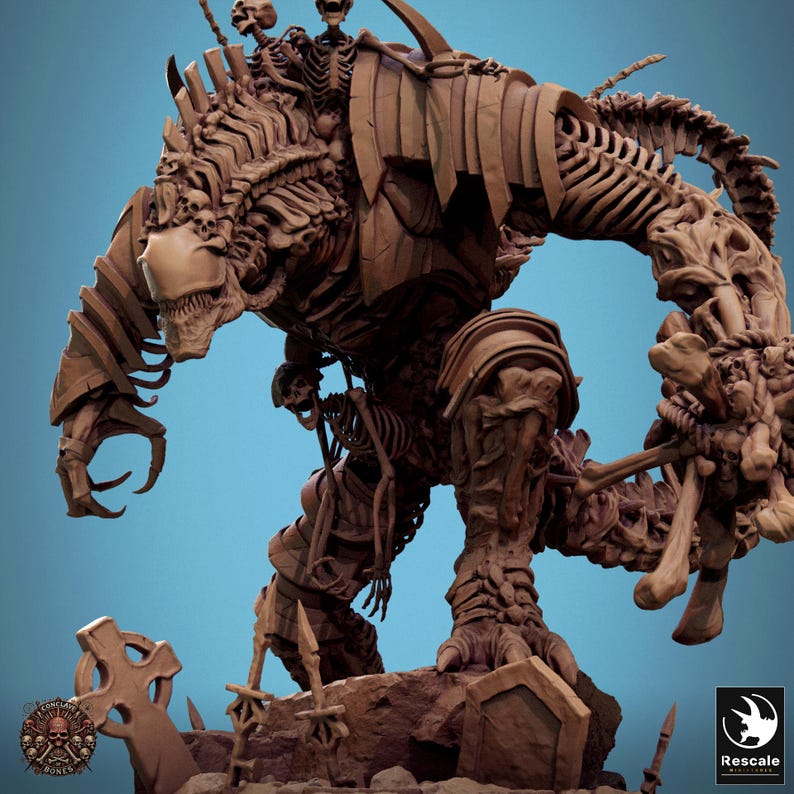 Cursed Colossus - Creature Miniature for Dnd, DSA, Pathfinder, RPG ...