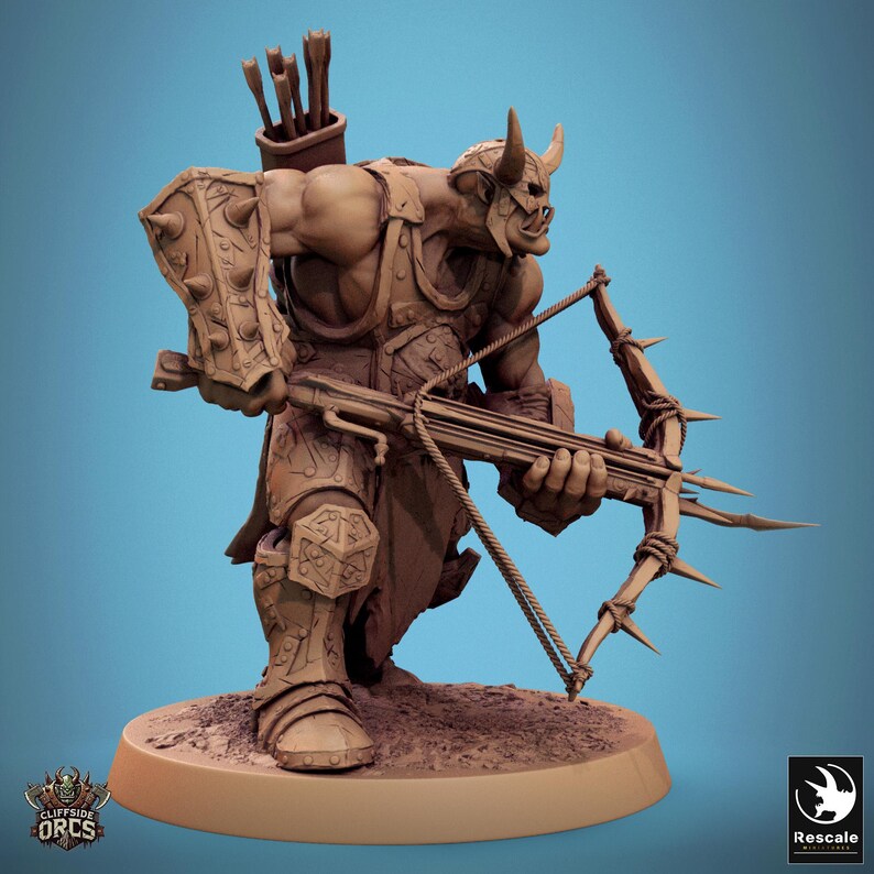 Infantry Orc Look - Miniature for Dnd, DSA, Pathfinder, RPG Tabletop ...