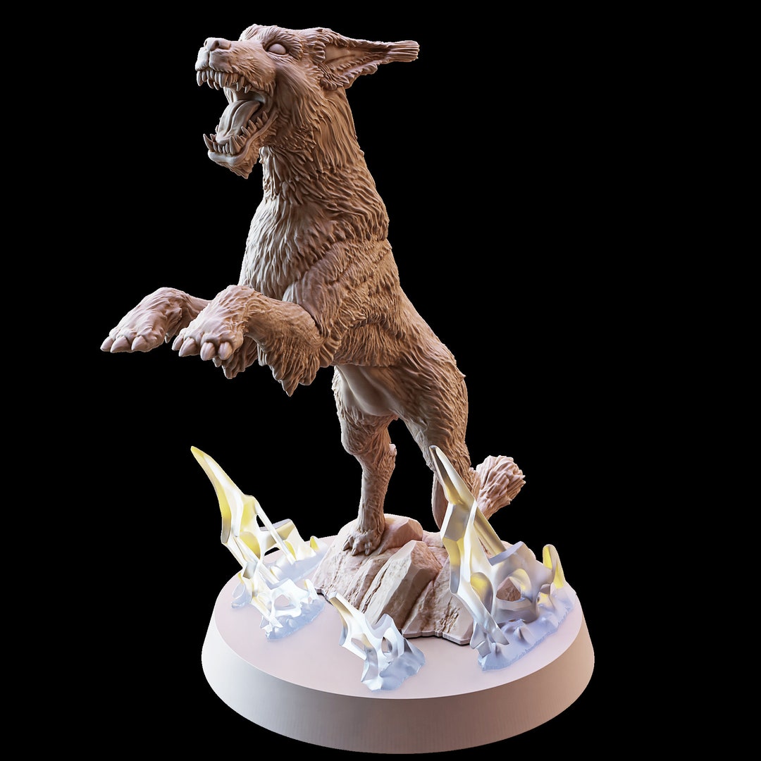 Blink-dog-d - Miniature for Dnd, DSA, Pathfinder, RPG Tabletop Figure ...