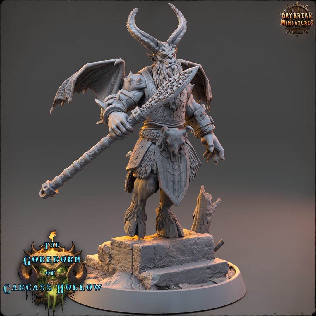 Demon Krellar Vortex - Miniature for Dnd, DSA, Pathfinder - Figure With ...