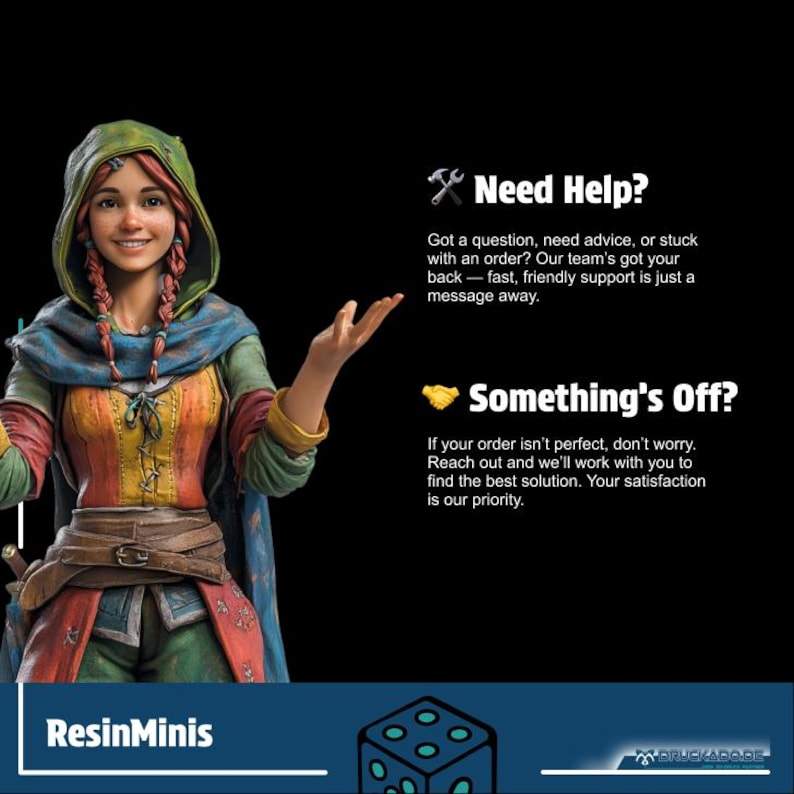 Forest Rogue - Human Elf Rogue Miniature for Dnd, DSA, Pathfinder - 28 ...