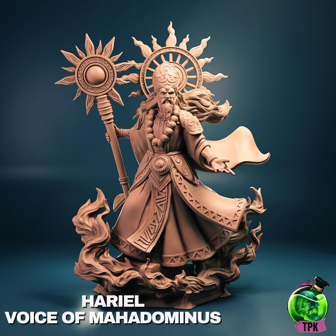 Hariel Voice of Mahadominus - Miniature for Dnd, DSA, Pathfinder, RPG ...