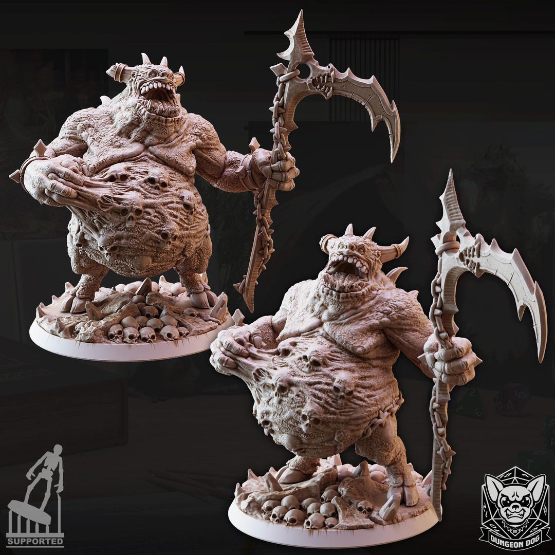 Solamith A B Demon Miniature for Dnd, DSA, Pathfinder, RPG Tabletop ...