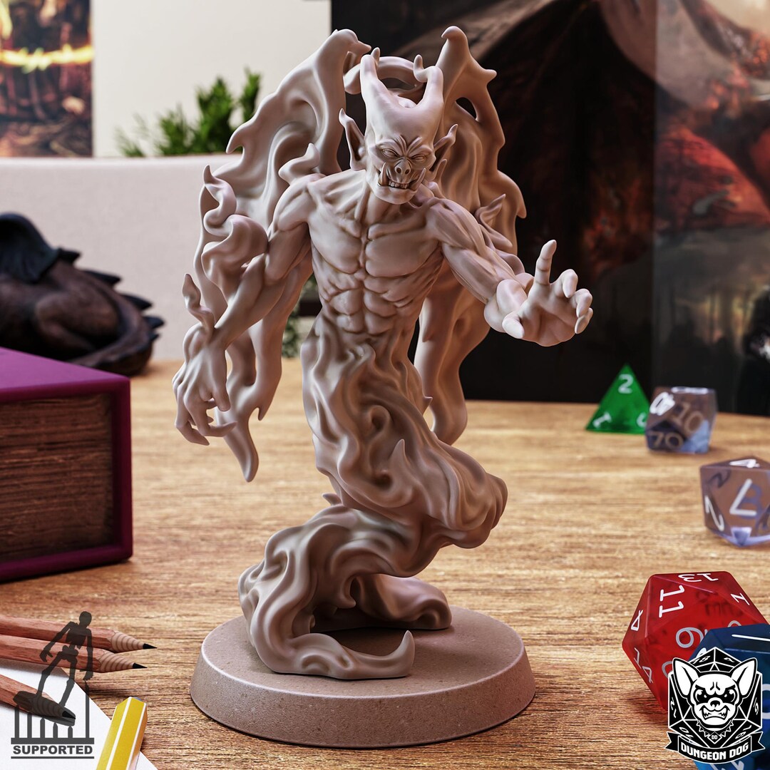 Shadow Demon A - Miniature for Dnd, DSA, Pathfinder, RPG Tabletop ...