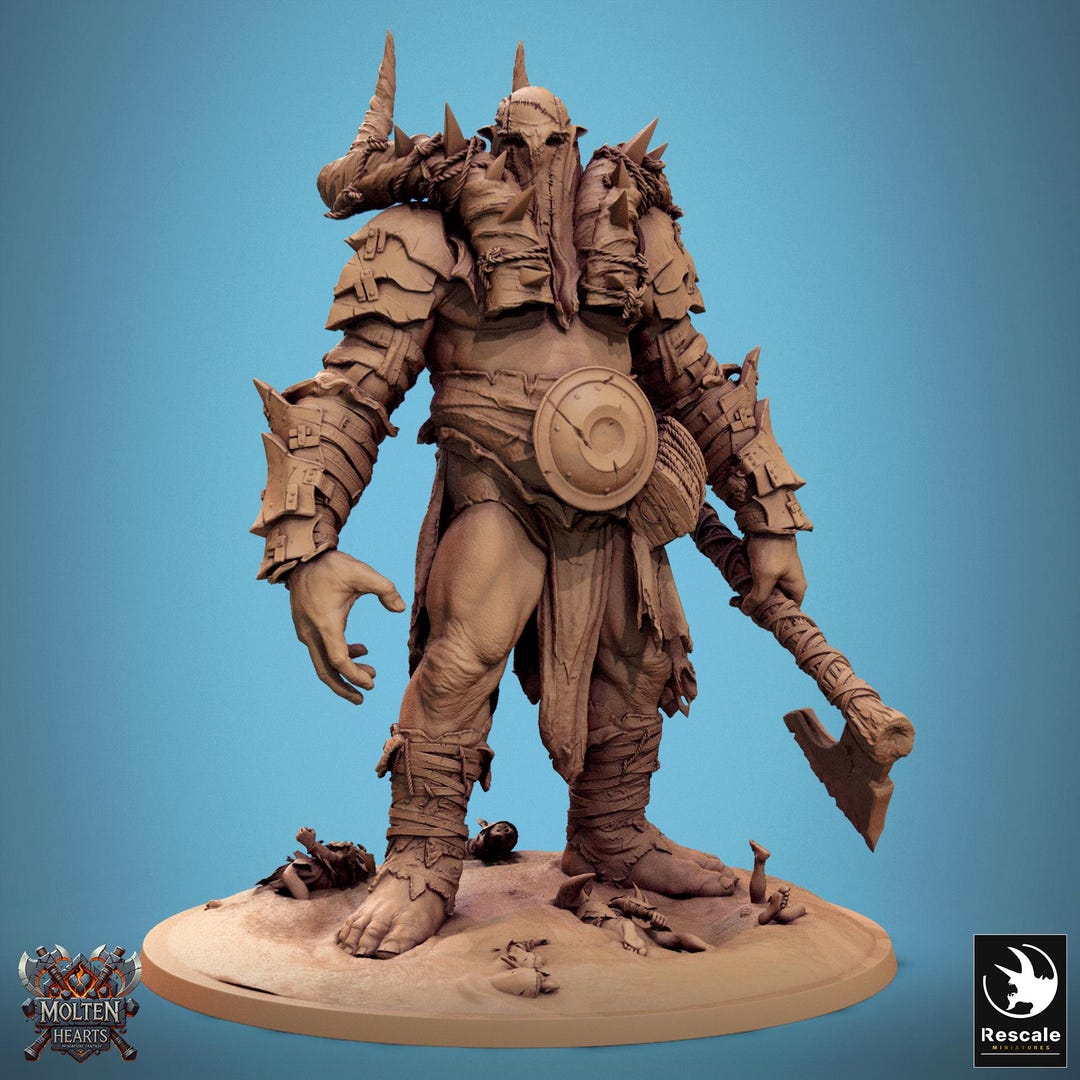 Stone Breaker Giant Stand - Miniature for Dnd, DSA, Pathfinder, RPG ...