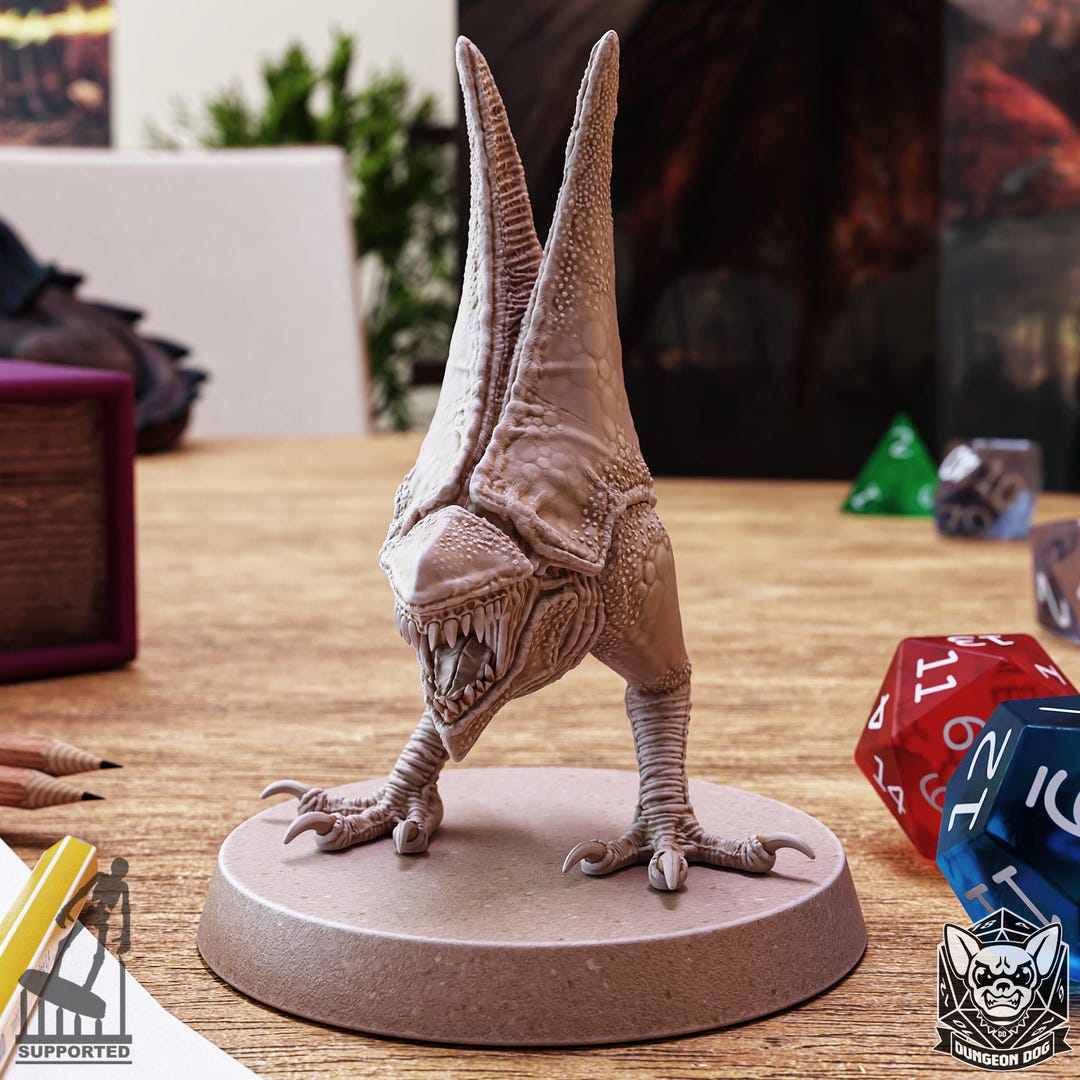 Abyssal Chicken B - Creature Miniature for Dnd, DSA, Pathfinder - 28 Mm ...