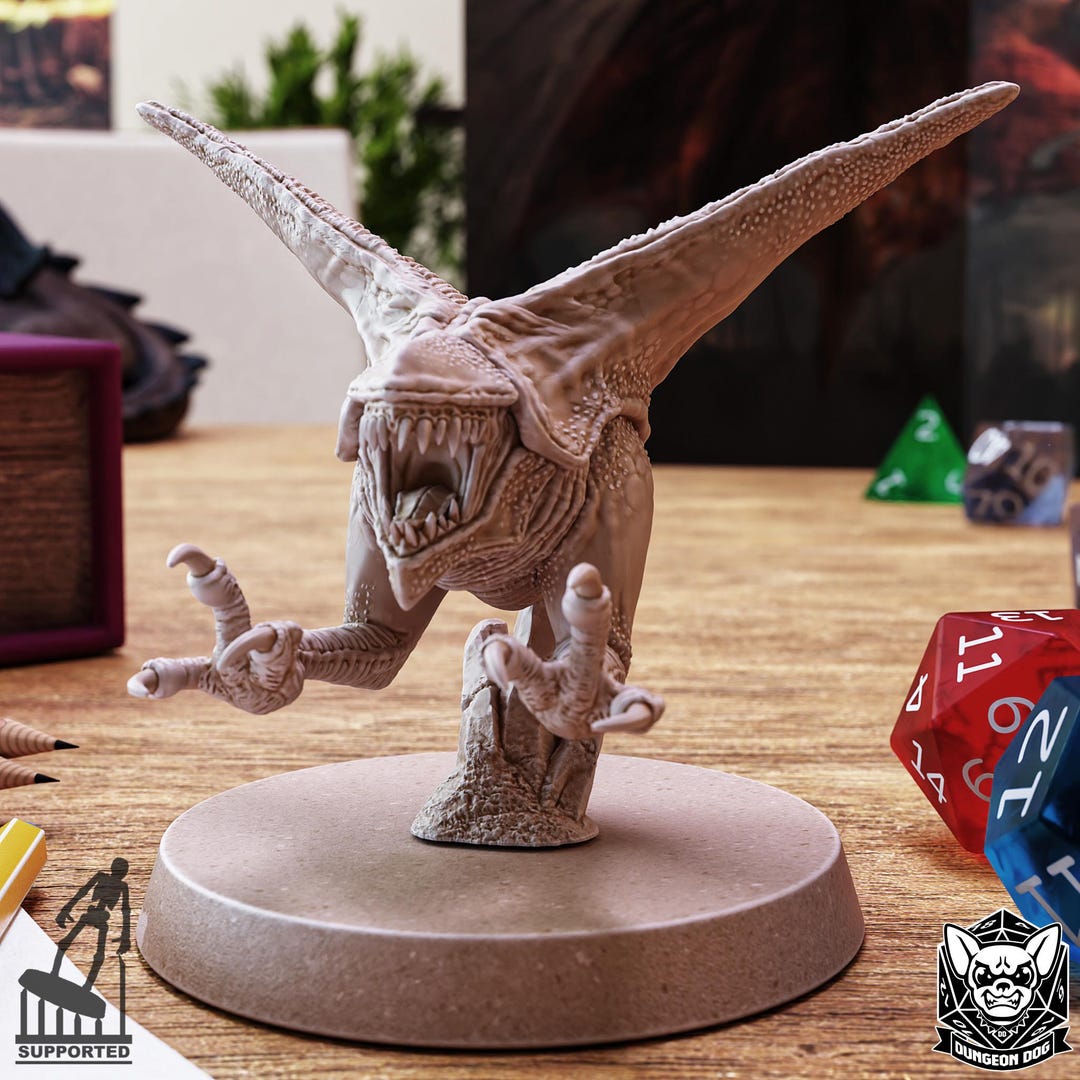 Abyssal Chicken C - Creature Miniature for Dnd, DSA, Pathfinder - 28 Mm ...