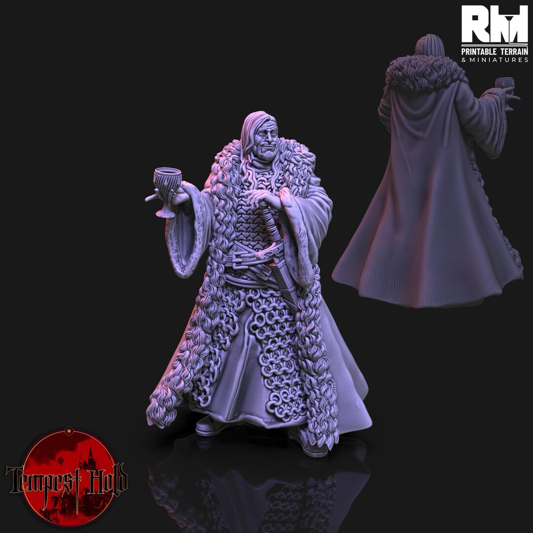 Steward Miniature for Dnd, DSA, Pathfinder 28 Mm, 32 Mm Resin Figures ...