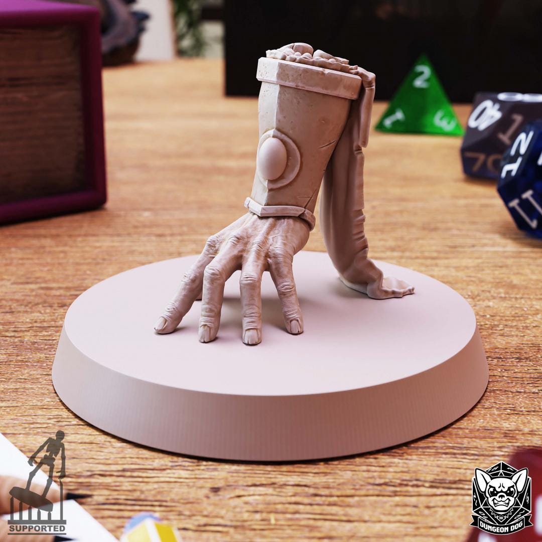 Crawling-claw B Miniature for Dnd, DSA, RPG Tabletop Games, Available ...