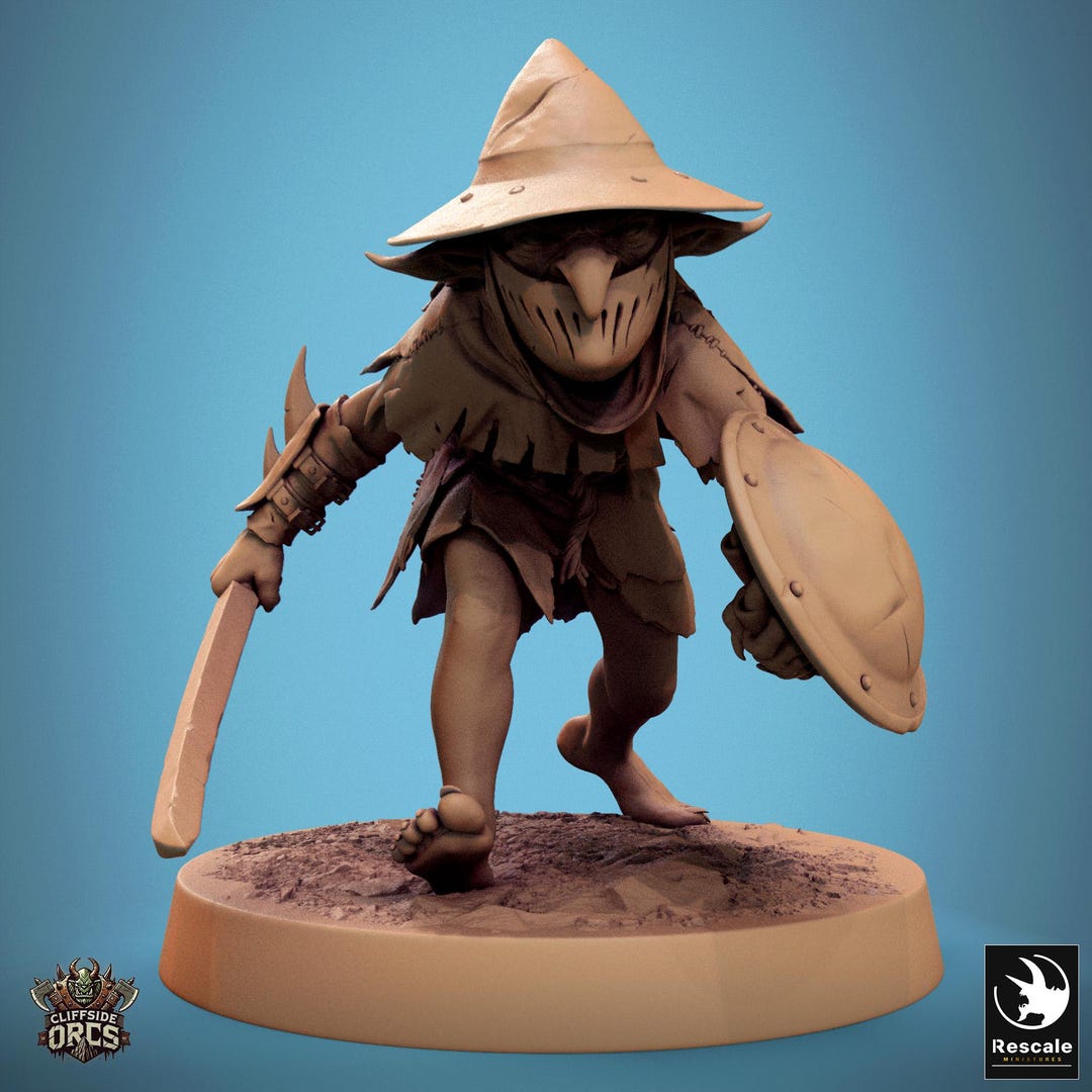 Goblin Walk - Miniature for Dnd, DSA, Pathfinder, RPG Tabletop Figure ...