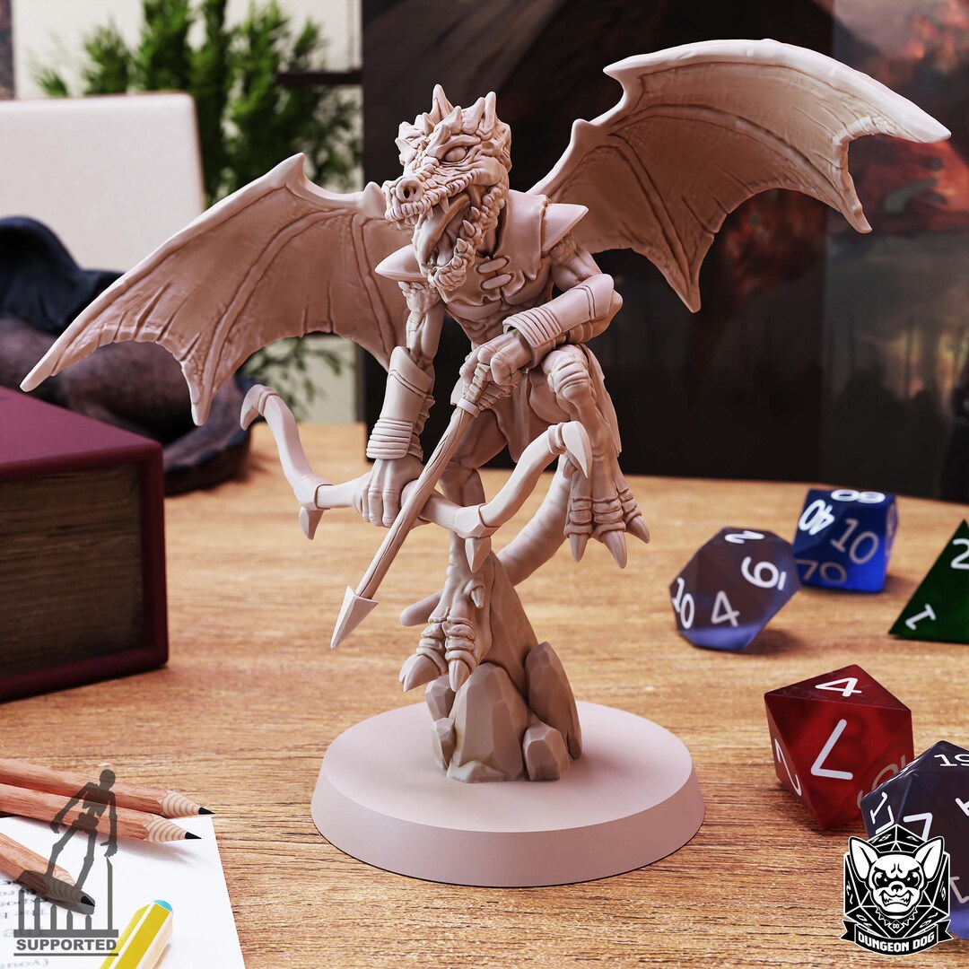 Kobold Winged B - Miniature for Dnd, DSA, Pathfinder, RPG Tabletop ...