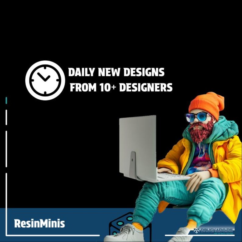 Wizard's Pet Familiars - Miniature for Dnd, DSA, Pathfinder - 28 Mm, 32 ...