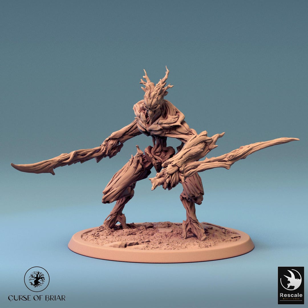 Branchblade Warm up Miniature for Dnd, DSA, Pathfinder 28 Mm, 32 Mm ...