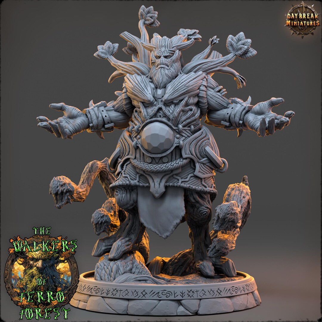 Xyvaris Moorhallow - Ent Miniature for Dnd, DSA, Pathfinder, RPG ...