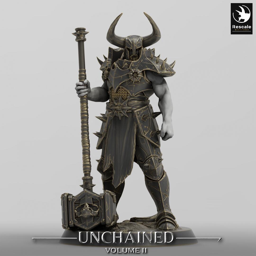 Raider Hammer - Miniature for Dnd, DSA, Pathfinder - 28 Mm, 32 Mm ...