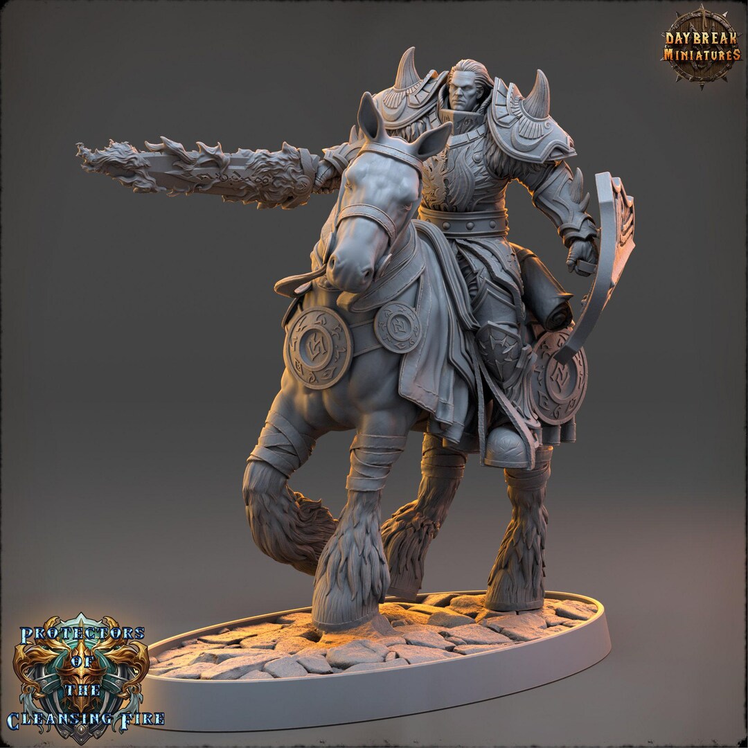 Duke Drakon Darkflame - Mini for Dnd, DSA, Pathfinder, 28 Mm, 32 Mm, 54 ...