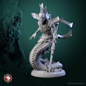 Merfolk Bundle Miniature for Dnd, DSA, Pathfinder 28 Mm, 32 Mm, 75 Mm ...