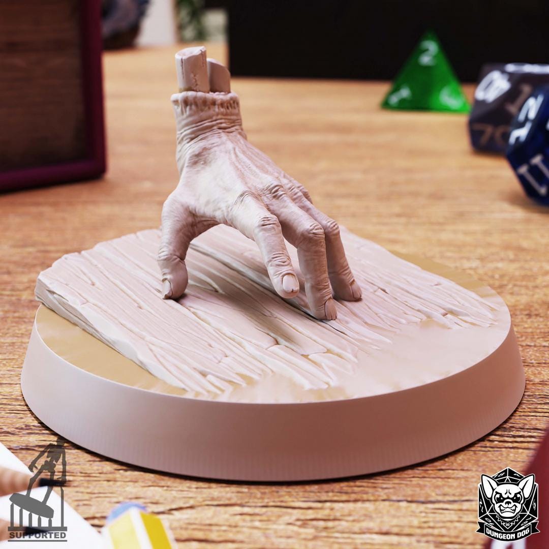 Crawling-claw A Miniature for Dnd, DSA, RPG Tabletop Games, Available ...