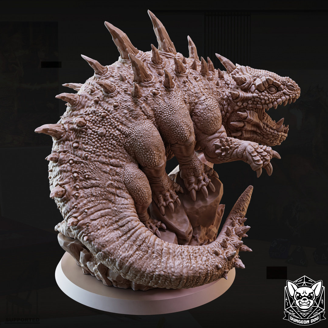 Basilisk - Monstrosity Miniature for Dnd, DSA, Pathfinder, RPG Tabletop ...