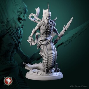 Merfolk Bundle Miniature for Dnd, DSA, Pathfinder 28 Mm, 32 Mm, 75 Mm ...