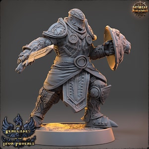 Tristan Du Vent Sauvage Mini for Dnd, DSA, Pathfinder, 28 Mm, 32 Mm, 54 ...