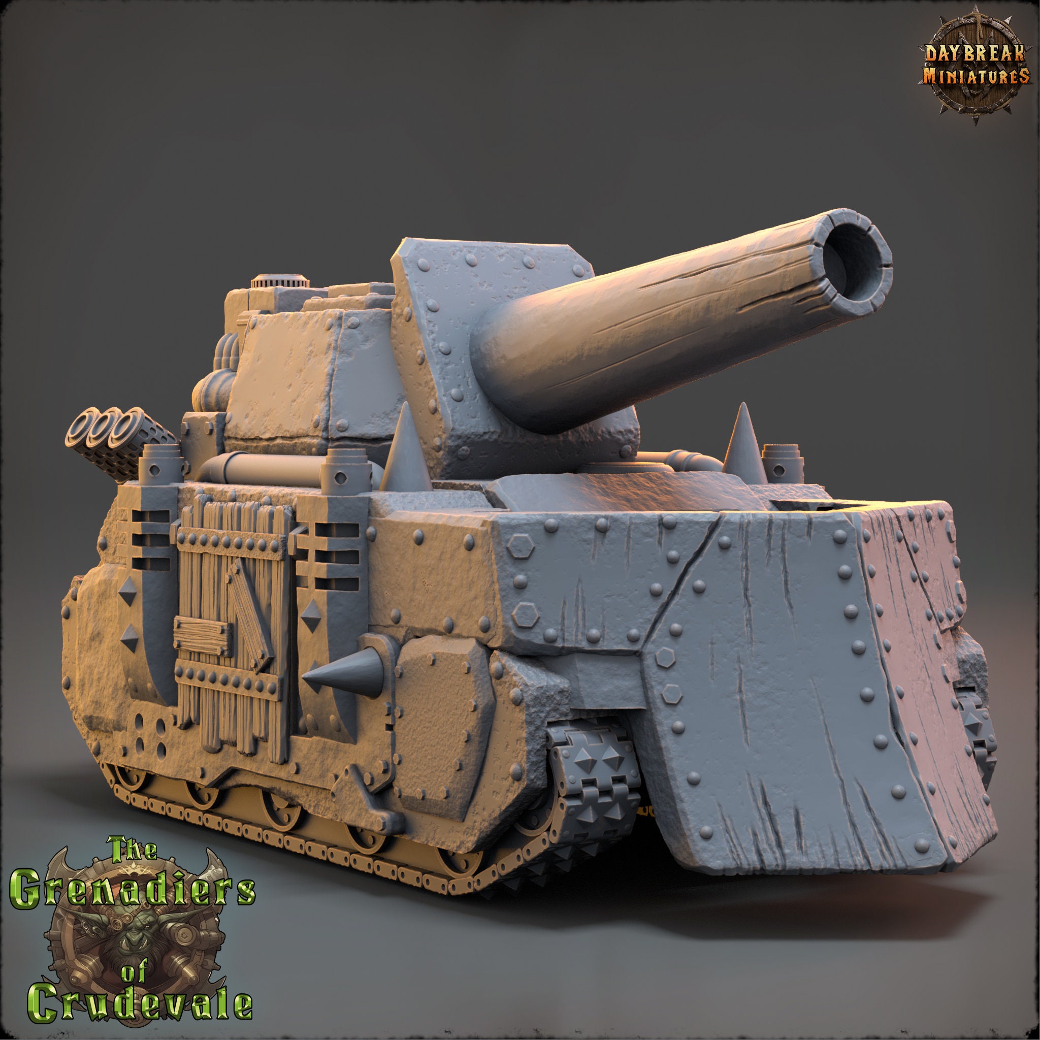 Calamity Tank Mark III - Miniature for Dnd, DSA, Pathfinder - 28 Mm, 32 ...