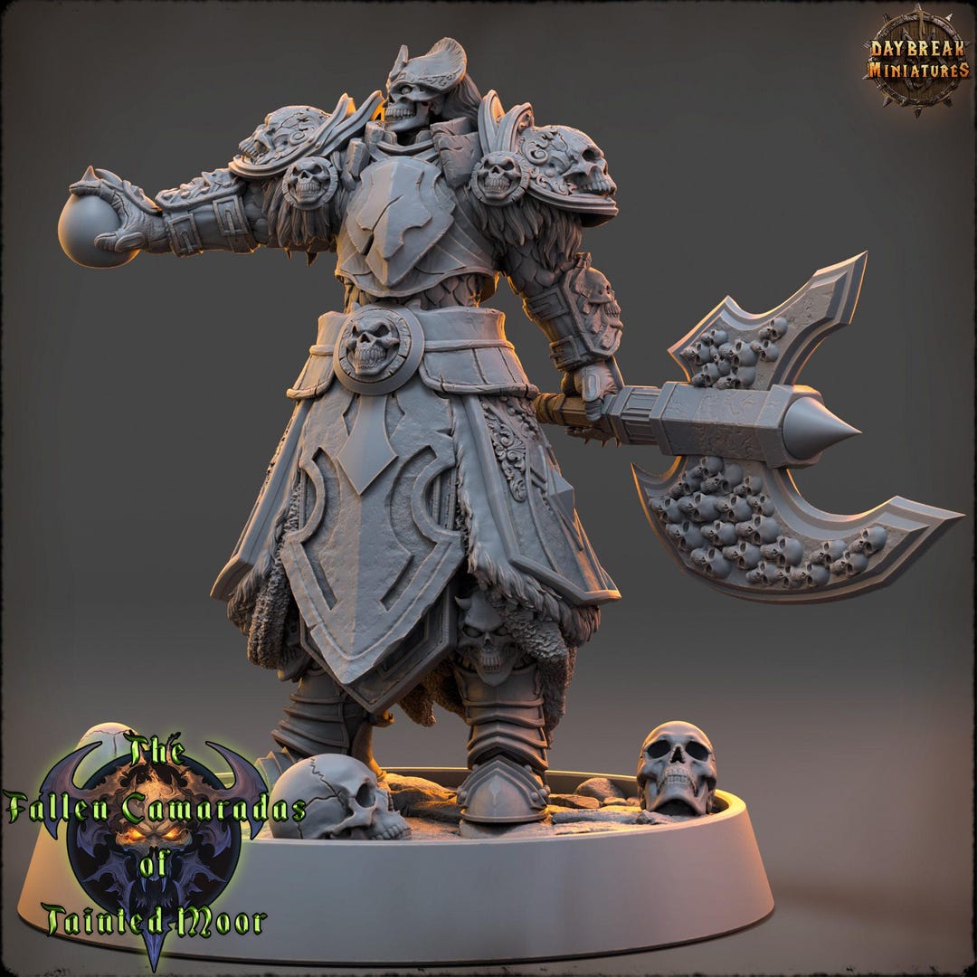 Pale Lord Kraven - Miniature for Dnd, DSA, Pathfinder - Resin Figure ...