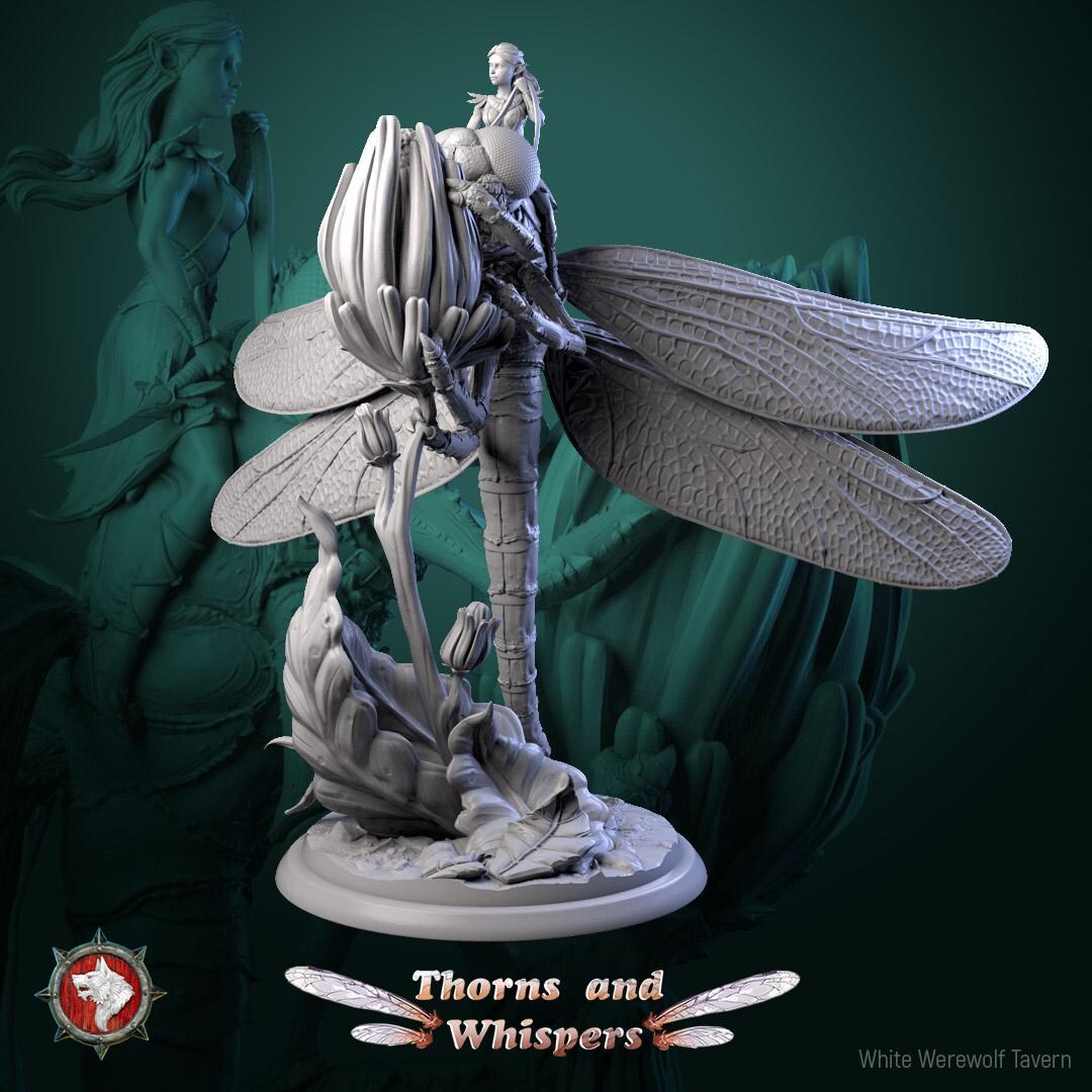 Dragon Wing Scout 4 - Miniature for Dnd, DSA, Pathfinder - Figures With ...