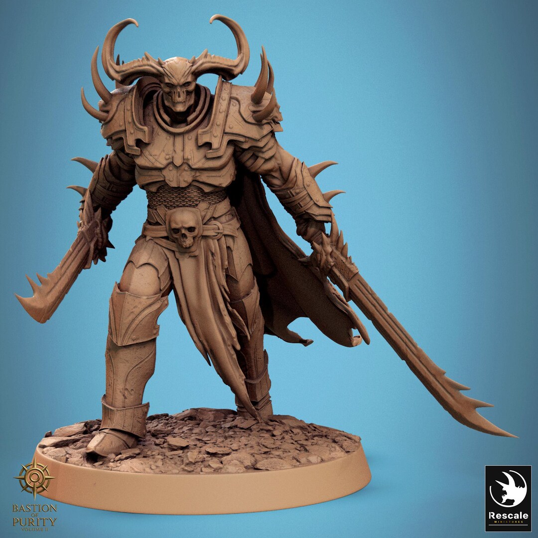 Demon Warrior With Double Sword - Hellforged Legion Arrive - Legion of ...