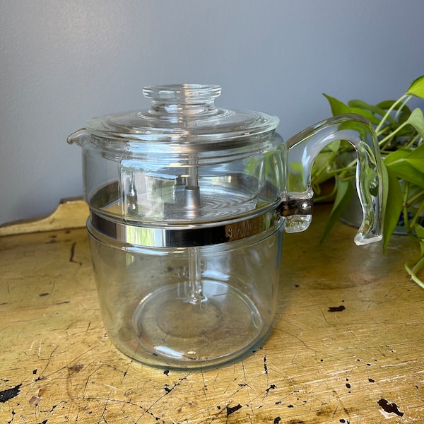 Pyrex Coffee Pot - Etsy