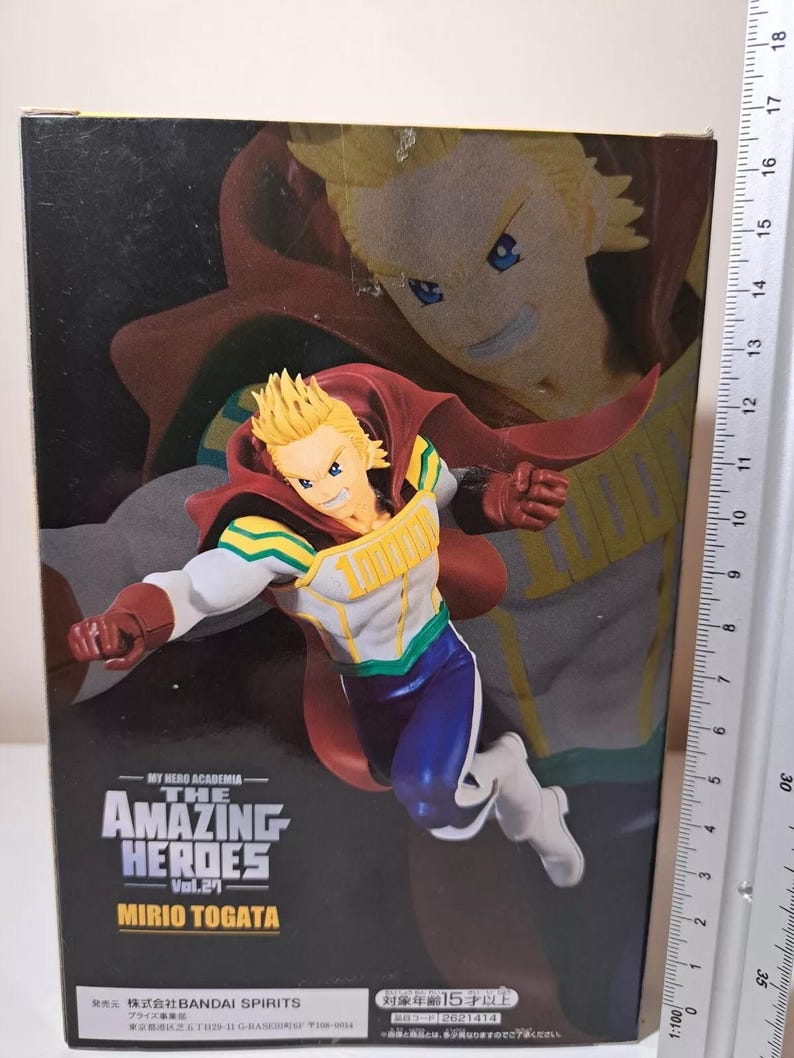 Mirio Togata Vol 27 the Amazing Heroes My Hero Academia Anime Figure - Etsy
